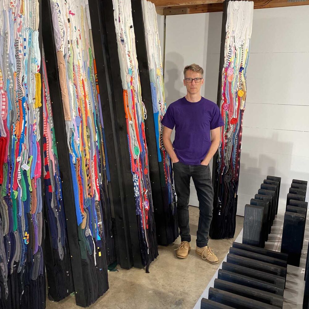 Purple is so gay! | Derick Melander, Textile Artist
